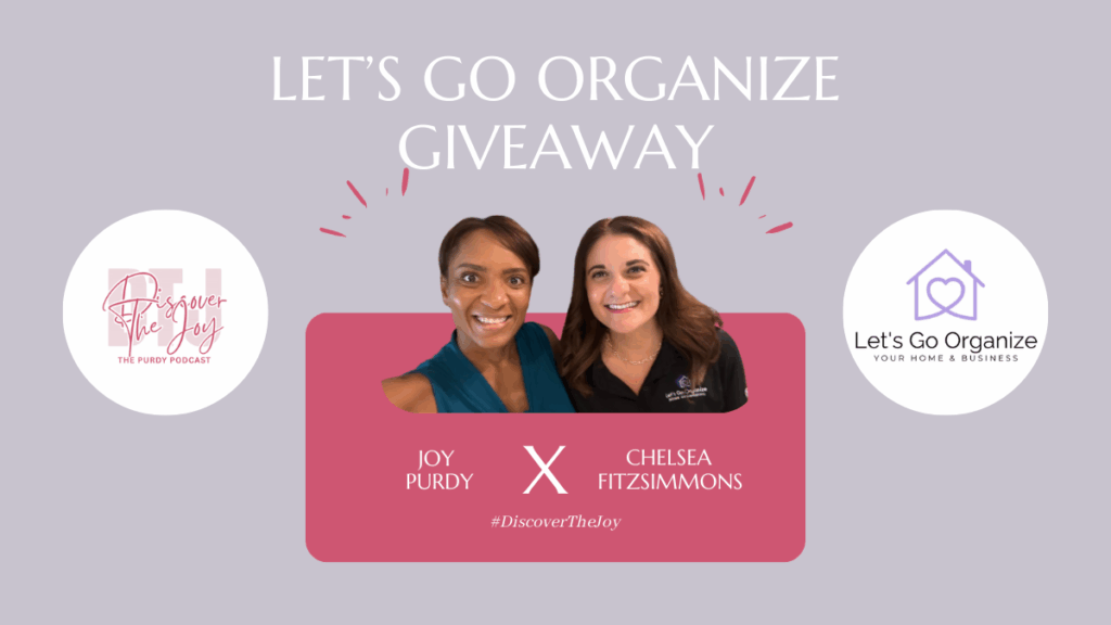 Let's Go Organize Giveaway! | Share The Joy